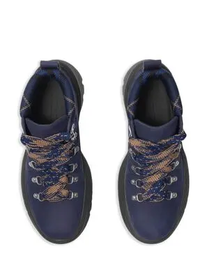 Burberry Scoot Ankle Boots - Blue