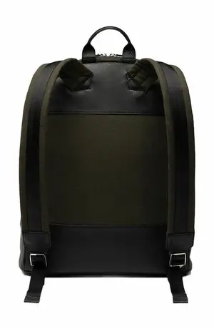 WANT Les Essentiels Kastrup Organic Cotton Canvas Backpack - Green