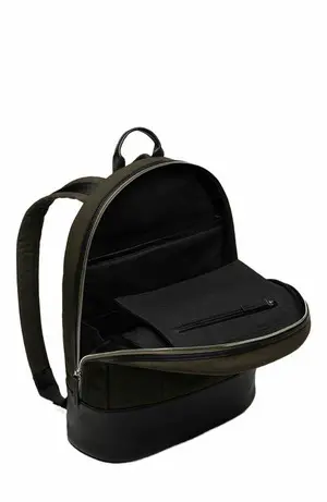 WANT Les Essentiels Kastrup Organic Cotton Canvas Backpack - Green