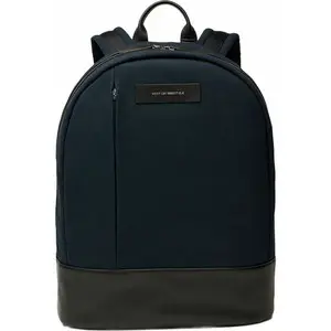 WANT Les Essentiels Want Les Essentiels Kastrup Organic Cotton Canvas Backpack Navy