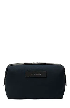WANT Les Essentiels Kenyatta Organic Cotton Canvas Toiletry Bag - Black