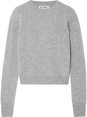 Eterne Francis Cashmere Sweater - Gray