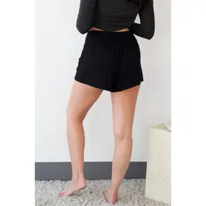 JJWINKS Siesta Sista Lounge Sleep Shorts - Black