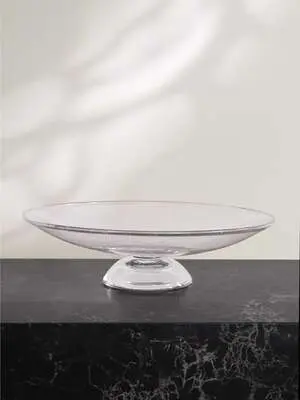 LOUISE ROE Glass Tray - Clear