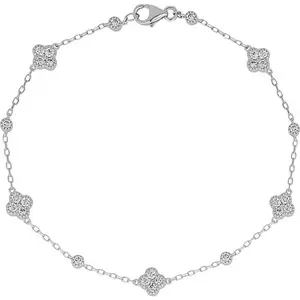 Bony Levy El Mar Gemstone & Diamond Station Bracelet 18k White Gold