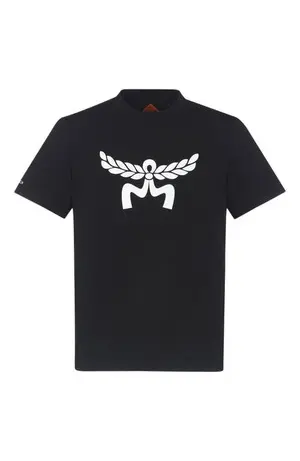 Mcm Laurel Logo Print T-shirt