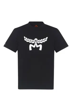 Mcm Laurel Logo Print T-shirt
