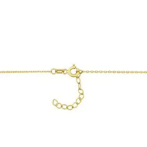JULIANNA B. 10k Yellow Gold And Diamond Station Necklace