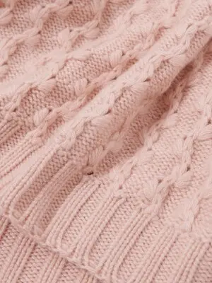 Loro Piana Valle Open-knit Cashmere Scarf