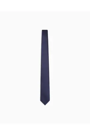 Giorgio Armani Pure Silk Neck Tie - Blue