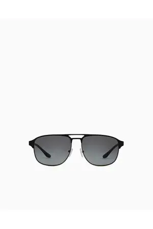 Emporio Armani Aviator Sunglasses - Natural