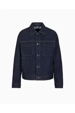Emporio Armani Rinse-washed Denim Jacket