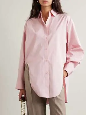 Loewe Cutout Cotton-poplin Shirt