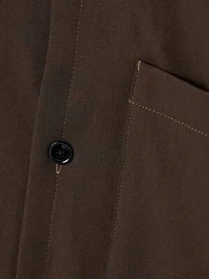 LEMAIRE Oversized Padded Wool-twill Jacket