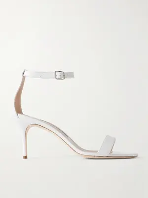Manolo Blahnik Chaos 70 Leather Sandals