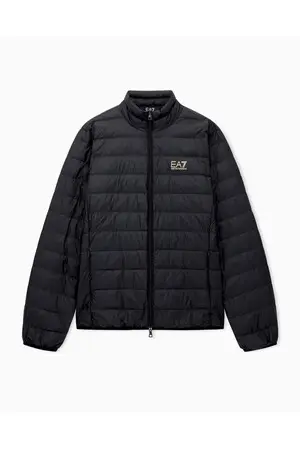 Emporio Armani Ea7 Core Identity Packable Down Jacket - Black
