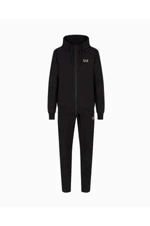 Emporio Armani Ea7 Core Identity Cotton-jersey Tracksuit