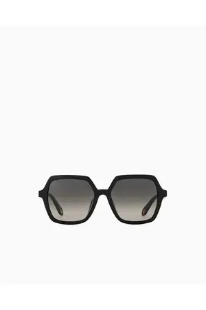 Giorgio Armani Square Sunglasses - Black