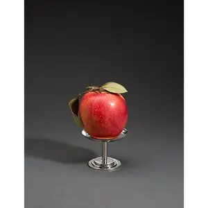 GOHAR WORLD Dessert Stem Stainless-steel Dishes Set Of Two