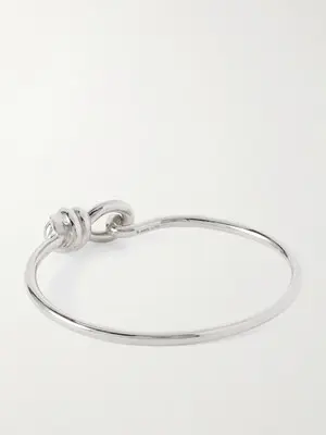 Bottega Veneta Knot Bracelet - Silver