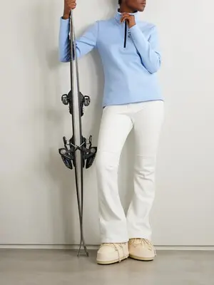 Fusalp Orion Stretch-jersey Turtleneck Base Layer - Blue