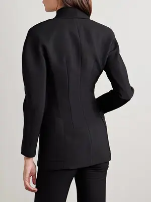 SALON 1884 Simone Wool And Silk-blend Twill Blazer