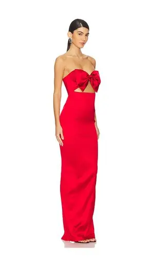 SAU LEE Esther Gown - Red