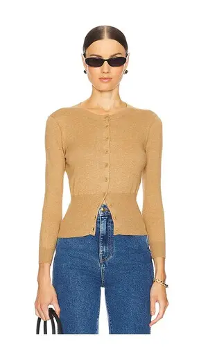 L'academie Maradona Knit Cardigan - Beige