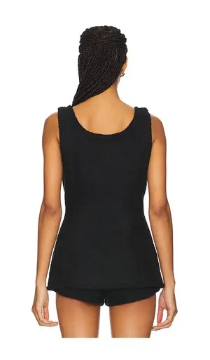 Majorelle Gabrielle Tweed Top