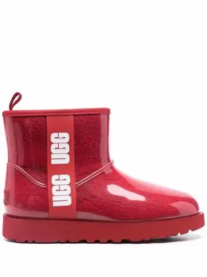 UGG Classic Clear Mini Boots - Red
