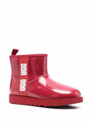 UGG Classic Clear Mini Boots - Red