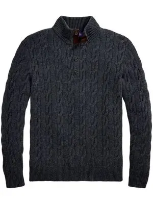 Ralph Lauren Purple Label Collared Sweaters For Men