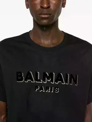 Balmain Logo-print Cotton T-shirt