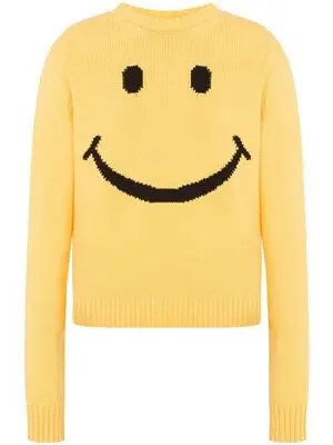 Moschino Smiley Sweater - Yellow