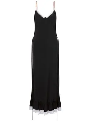 Moschino Lace-trim Maxi Dress