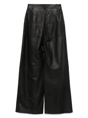 YVES SALOMON Leather Trousers