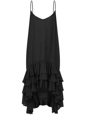 Moschino Ruffled Midi Dress
