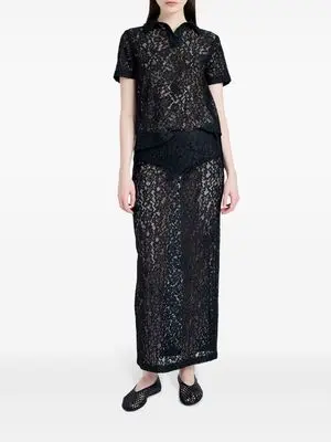 Proenza Schouler Jasmine Maxi Skirt - Black