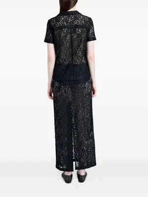 Proenza Schouler Jasmine Maxi Skirt - Black