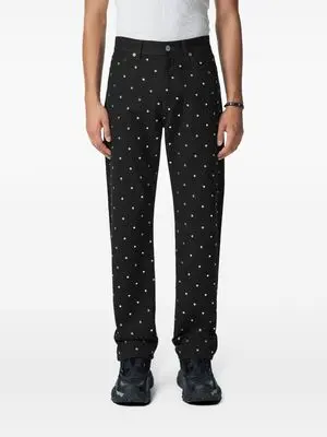 Versace Cielo Stellato Straight Leg Jeans