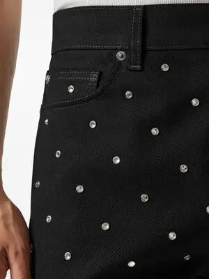 Versace Cielo Stellato Straight Leg Jeans
