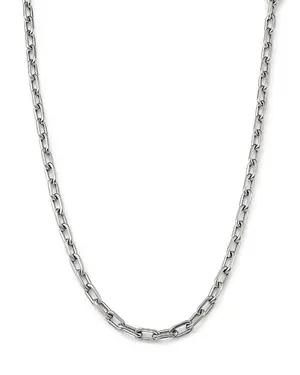 Adina Reyter Sterling Open Link Chain Necklace - Silver