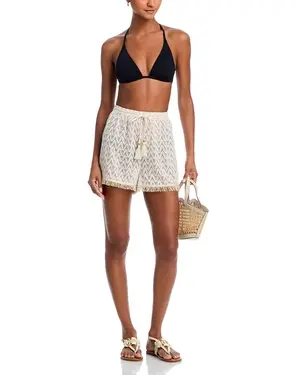 Ramy Brook Zig Zag Mina Cover Up Shorts