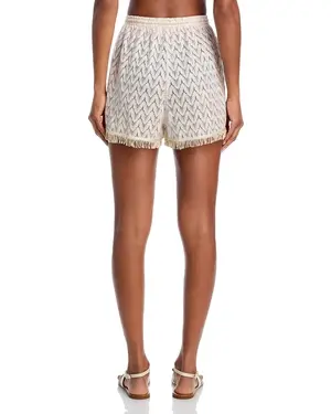 Ramy Brook Zig Zag Mina Cover Up Shorts