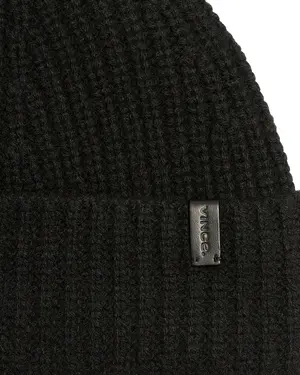 Vince Cashmere Shaker Stitch Knit Beanie