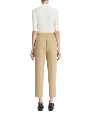 Vince Mid-rise Tapered Trousers - Cobble Stone