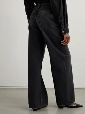 AGOLDE Dame High-rise Wide-leg Jeans