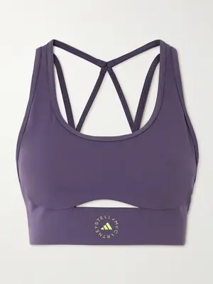 Adidas By Stella Mccartney Elasticated Sports Bras