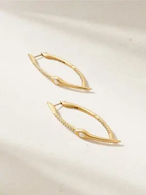 UNIFORM OBJECT Axle 18-karat Diamond Earrings
