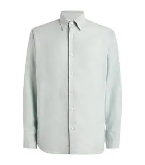 Brioni Cotton Shirt Green